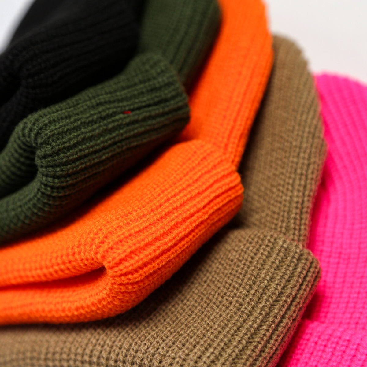 Cut Once Beanie - Orange – Richmond Hood Company