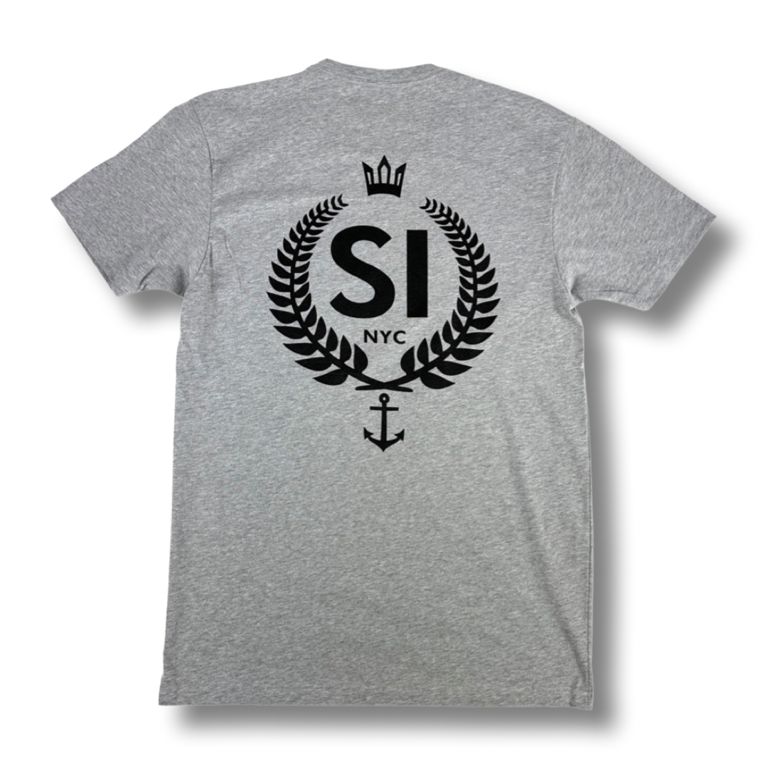 SI NYC Crest - Heather Grey – Richmond Hood Company