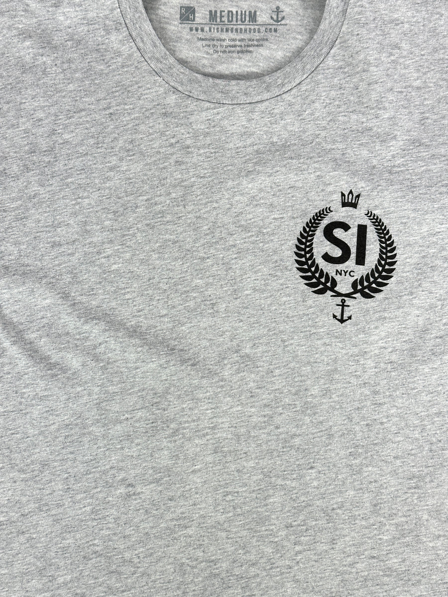 SI NYC Crest - Heather Grey – Richmond Hood Company