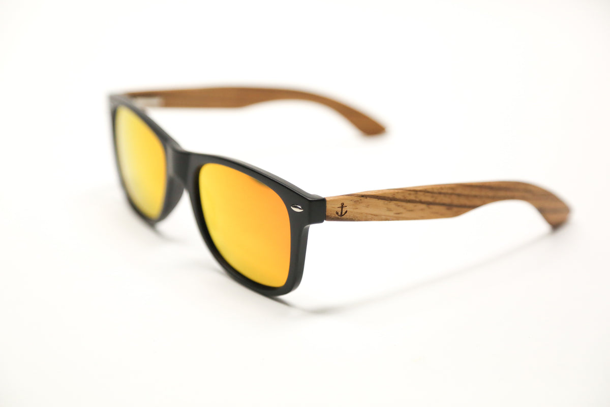 South Beach Sunglasses - Golden Nightshade – Richmond Hood Company